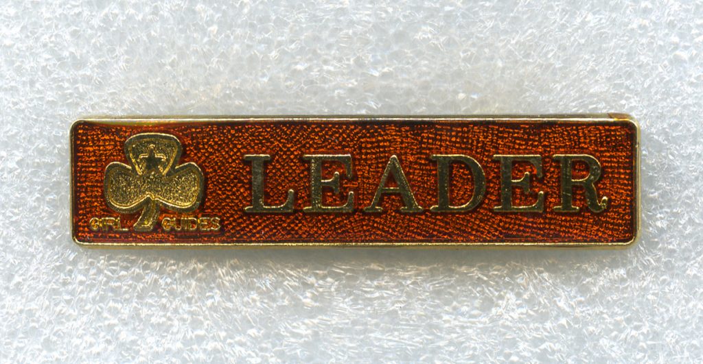 Leaders Uniform Badges - Appointment / Warrant - Guiding Stories