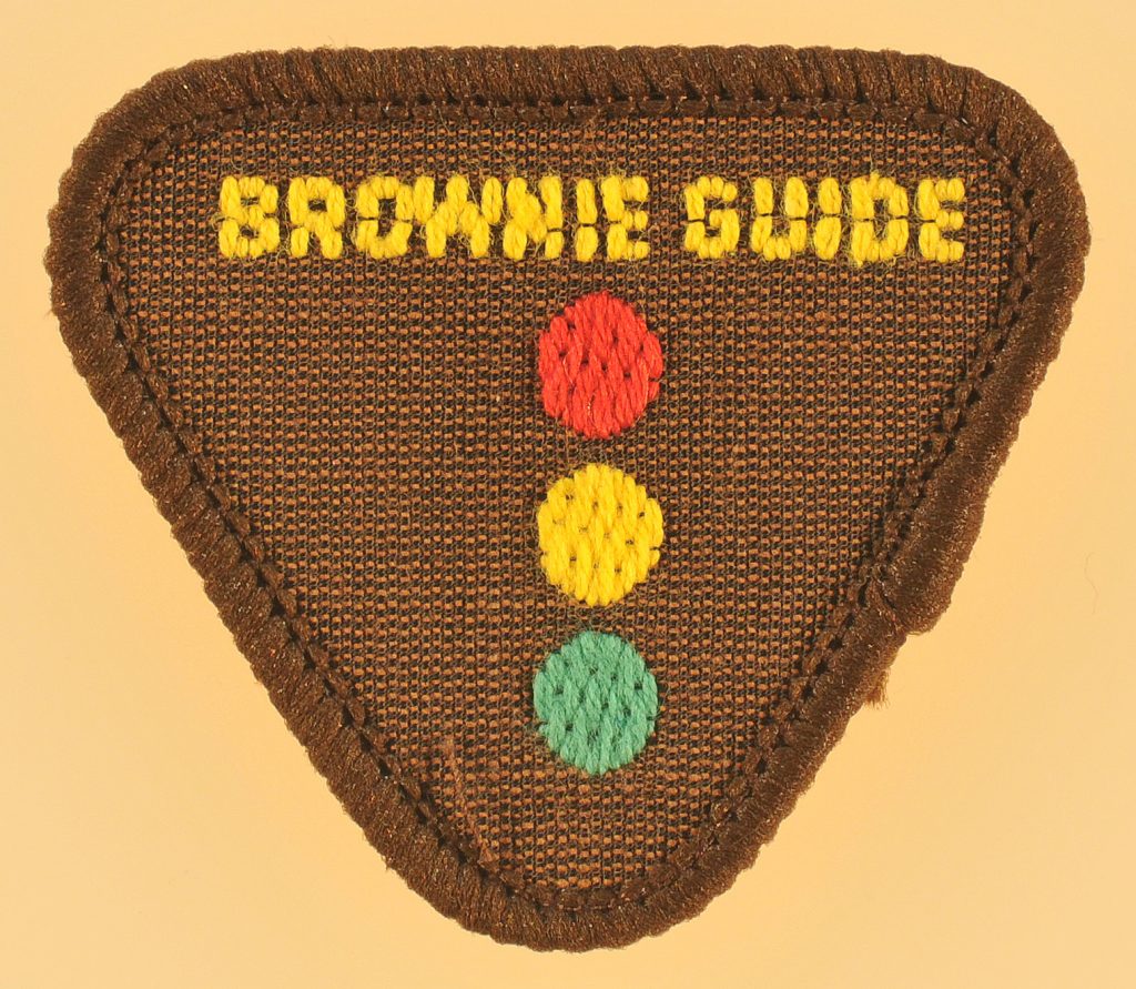 Brownie Uniform Badges - Interest Road Safety - Guiding Stories