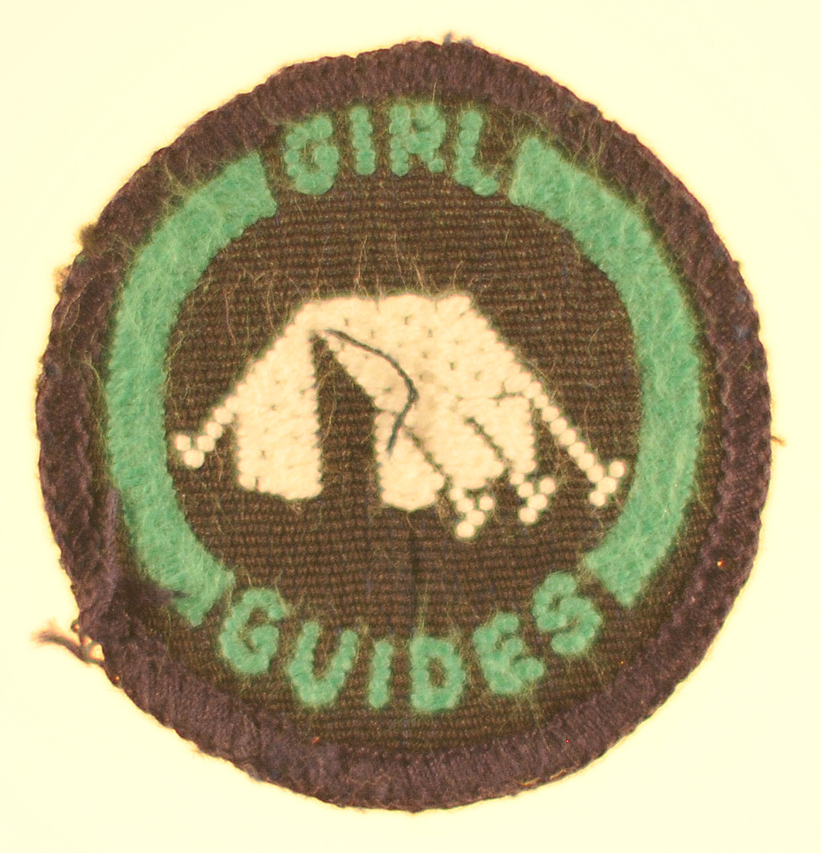 Guide Uniform Badges - Interest Camp Tenderfoot - Guiding Stories