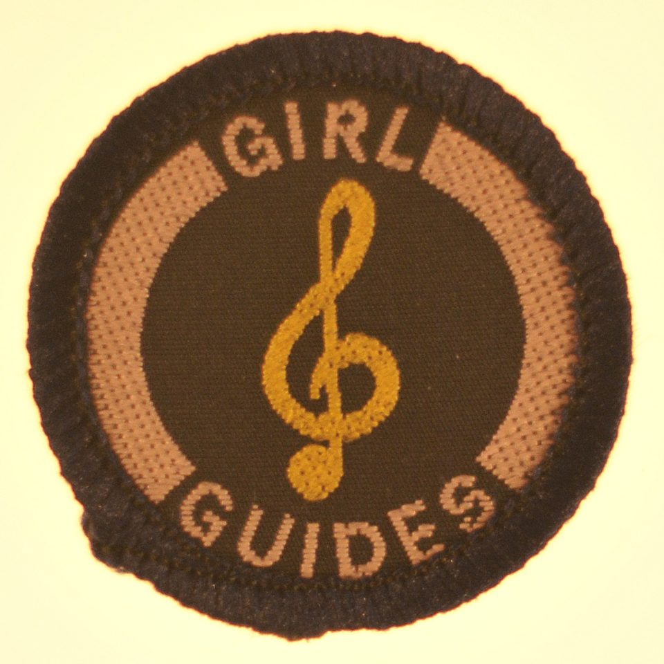 Guide Uniform Badges - Interest Musician - Guiding Stories