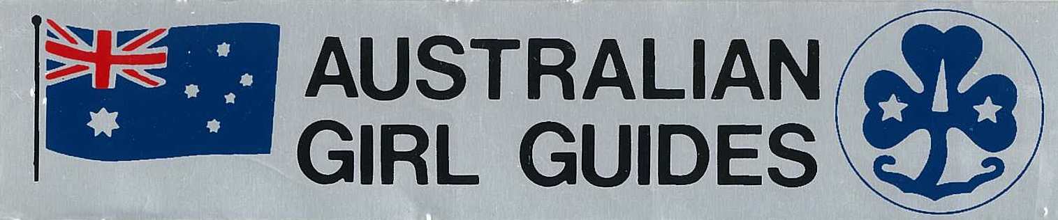 Sticker - Australian Girl Guides - Guiding Stories